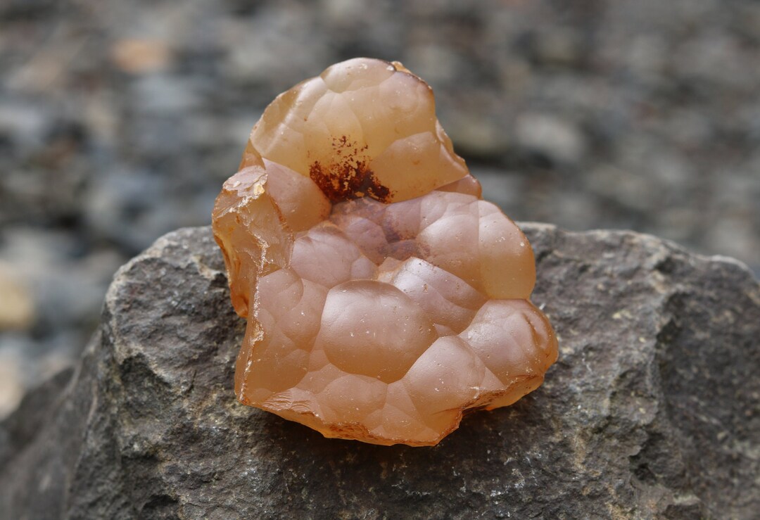 94 G Small Washington Yellow Carnelian Botryoidal Agate - Home Decor ...