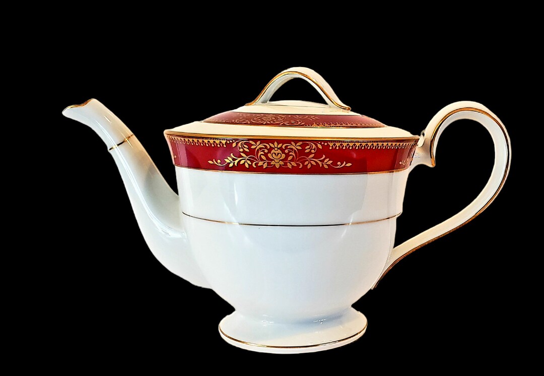 Noritake Goldmere Tea Pot Brand New - Etsy