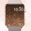 Gold Glitter Apple Watch Wallpaper, Sparkly Diamonds Apple Watch Face ...