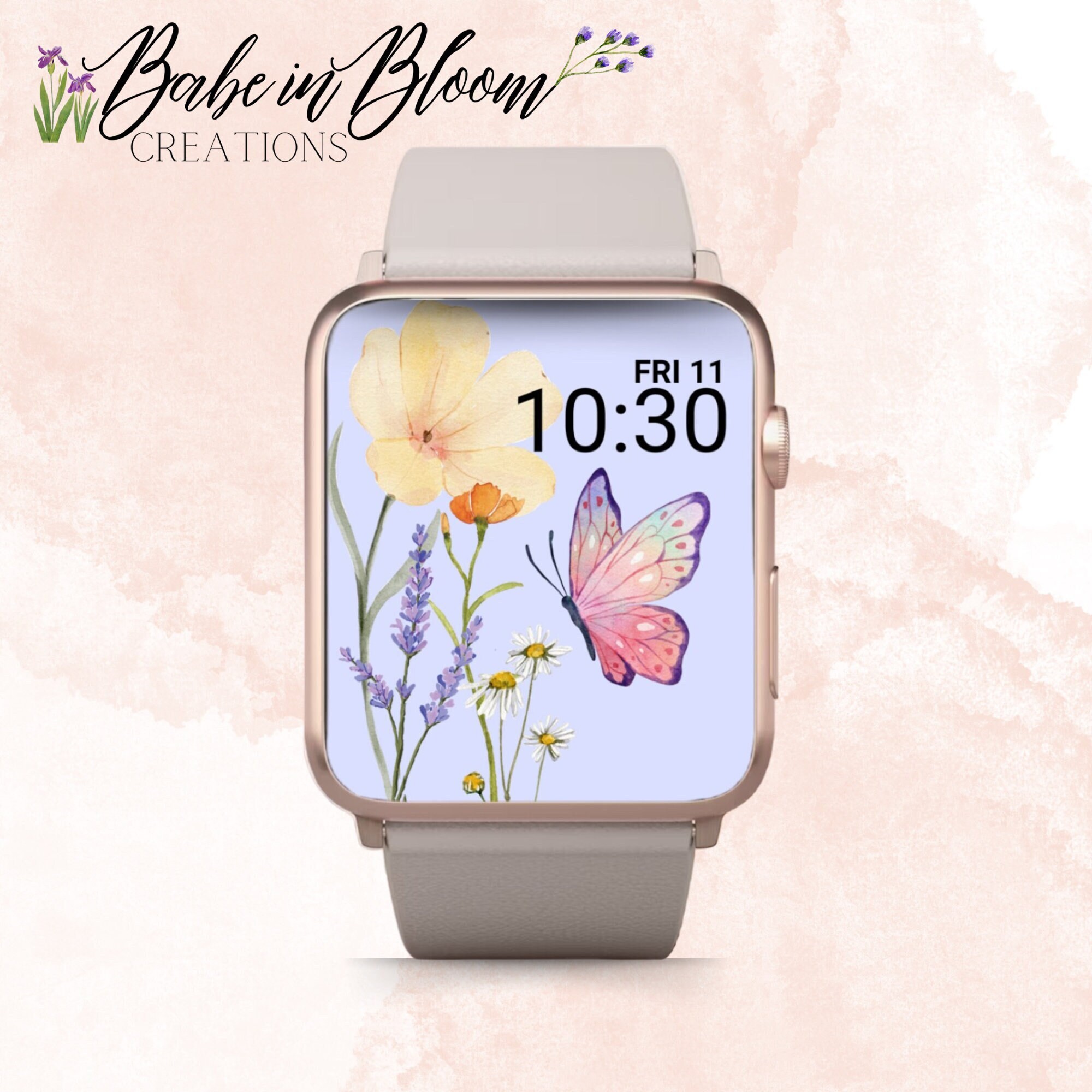 Wildflower Apple Watch Wallpaper, Wildflower Apple Watch Face ...