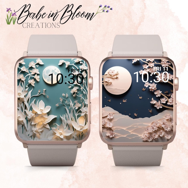 Floral Watch - Etsy