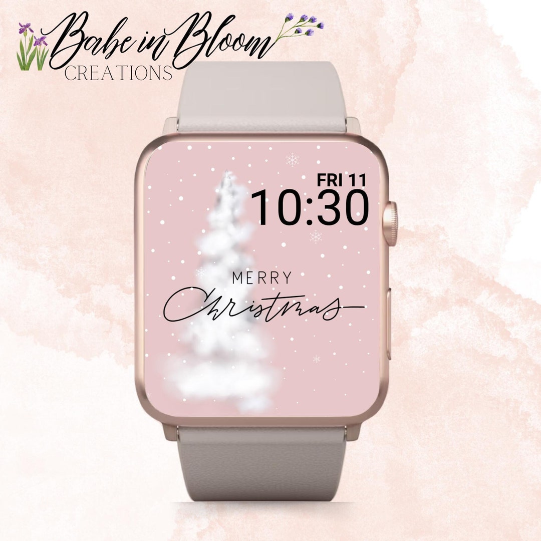 Christmas Apple Watch Wallpaper, Christmas Apple Watch Face, Winter ...