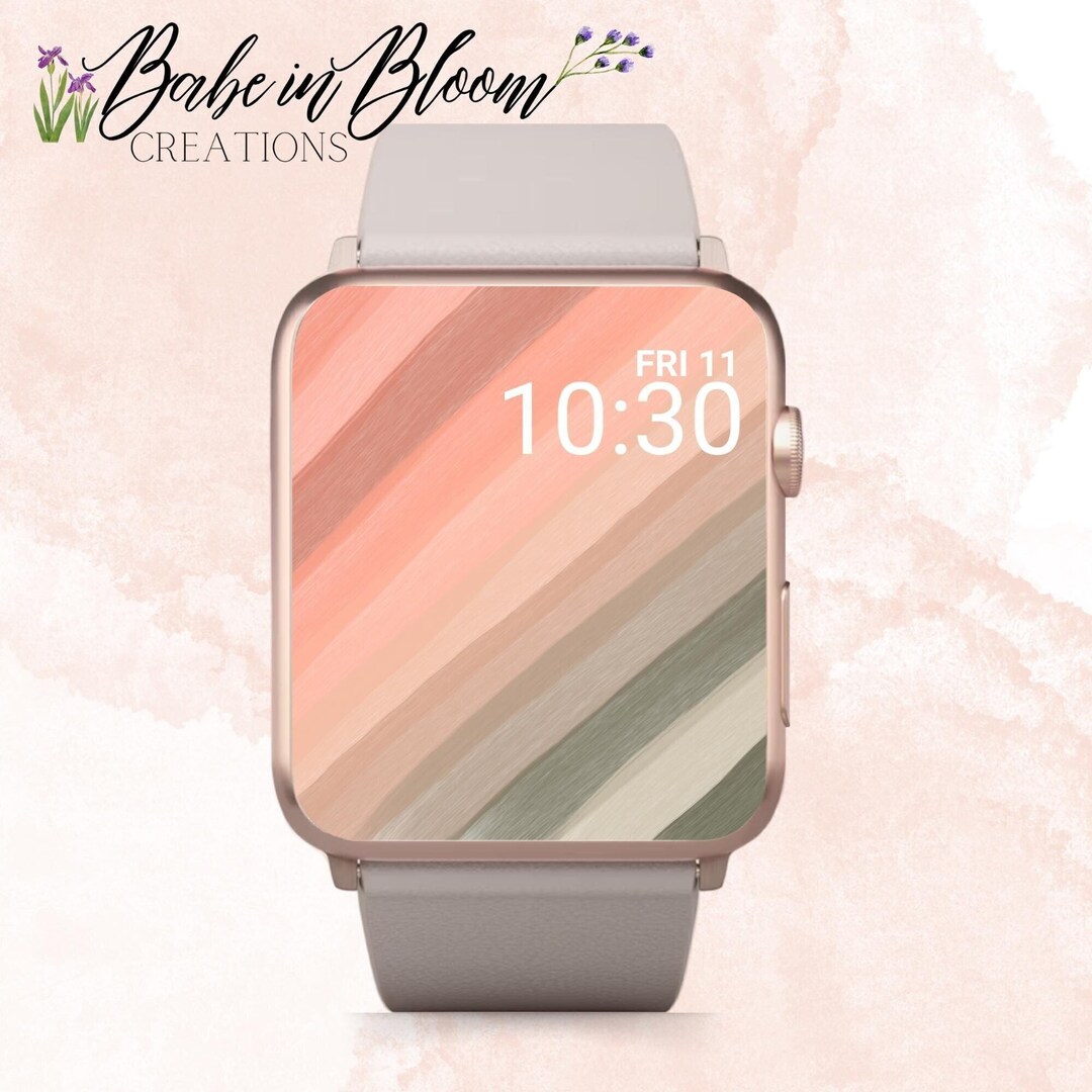 Neutral Apple Watch Wallpaper, Aesthetic Apple Watch Wallpaper, Beige ...