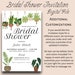 Hanging Plants Bridal Shower Invitation, Plant Lover Bridal Shower ...