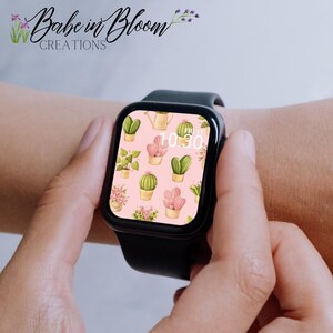 Plant Lover Apple Watch Wallpaper, Cute Plants Apple Watch Face ...