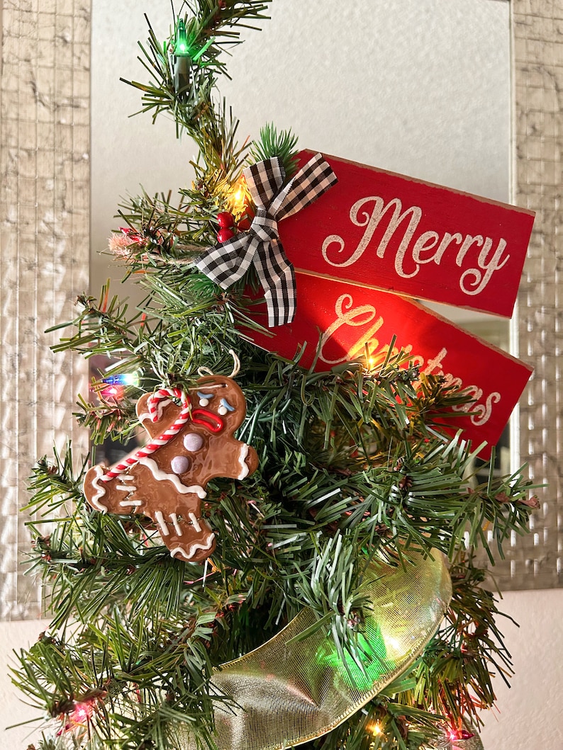 Gingy Ornament Shrek Inspired Gingerbread Man Holiday Decor - Etsy