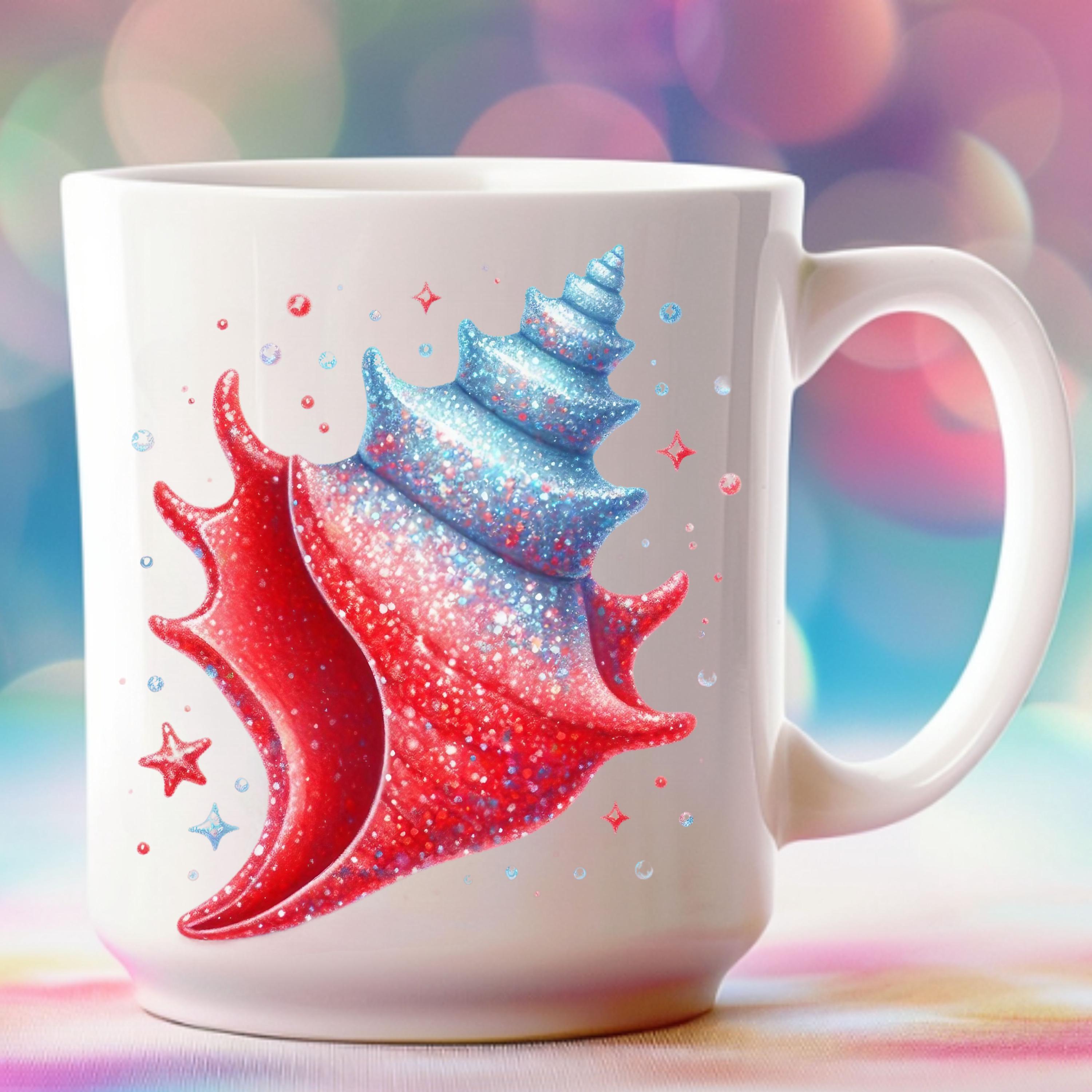 15 PNG Sea Shells Clipart,glitters Seashell Clipart,printable ...