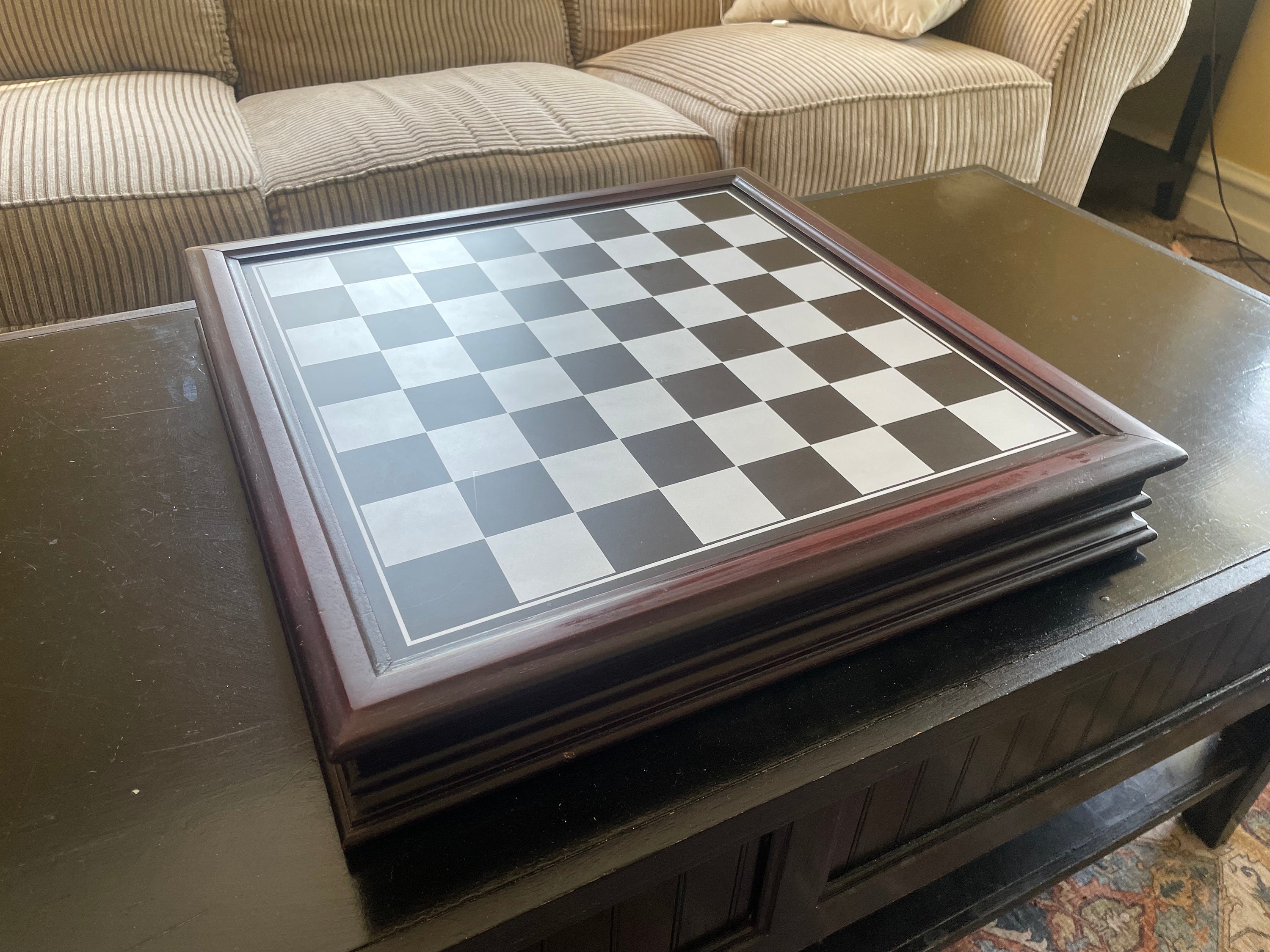 Fantasy of the Crystal Chess Set Vintage Luxury 1990s Danbury Mint ...