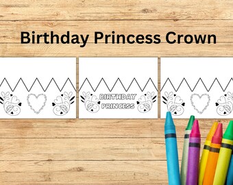 Printable Crown Template Party Hat Template Paper Crown for Home ...