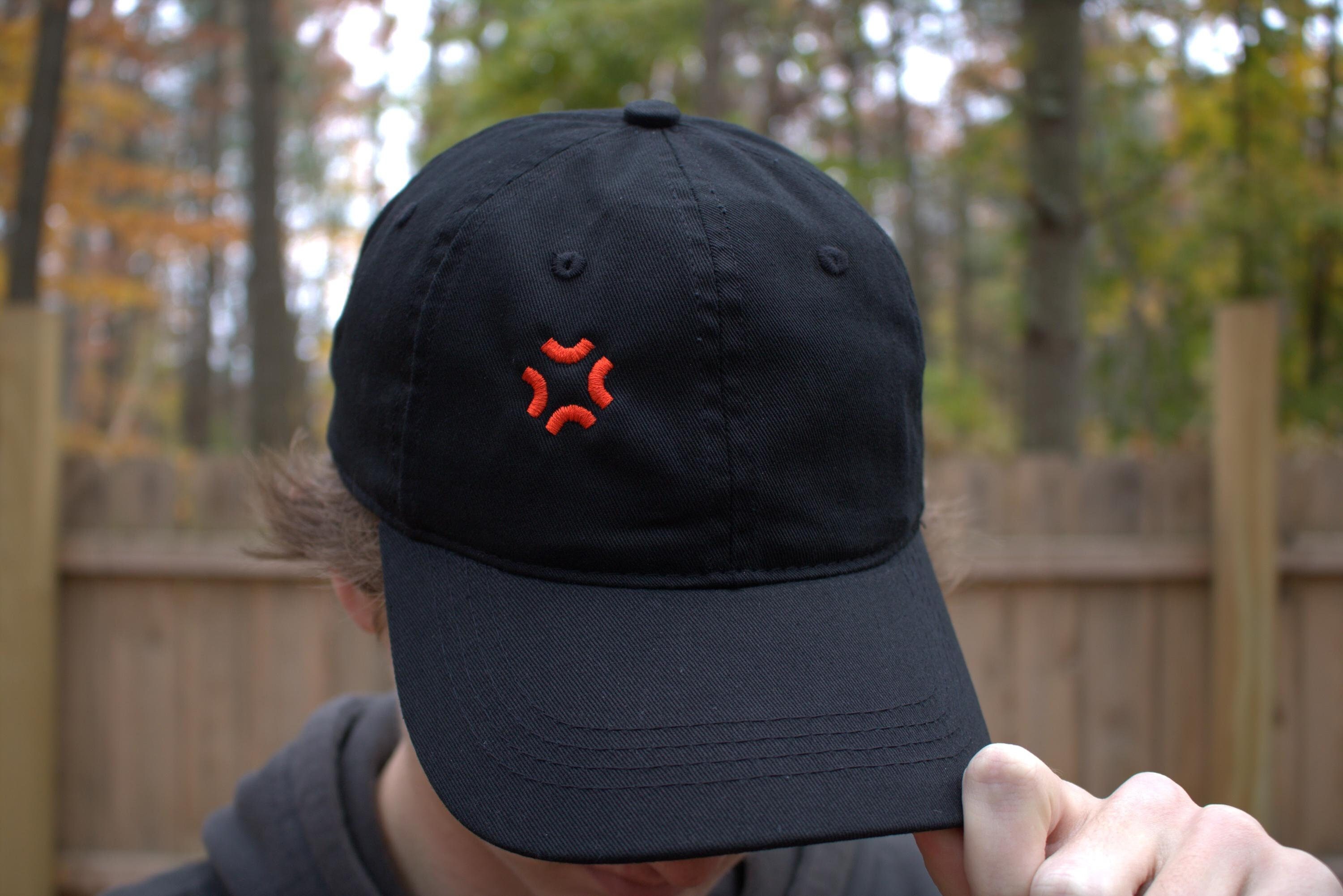 Vein Popping Anime Angry Mark - Anime Embroidered Dad Hat - Etsy