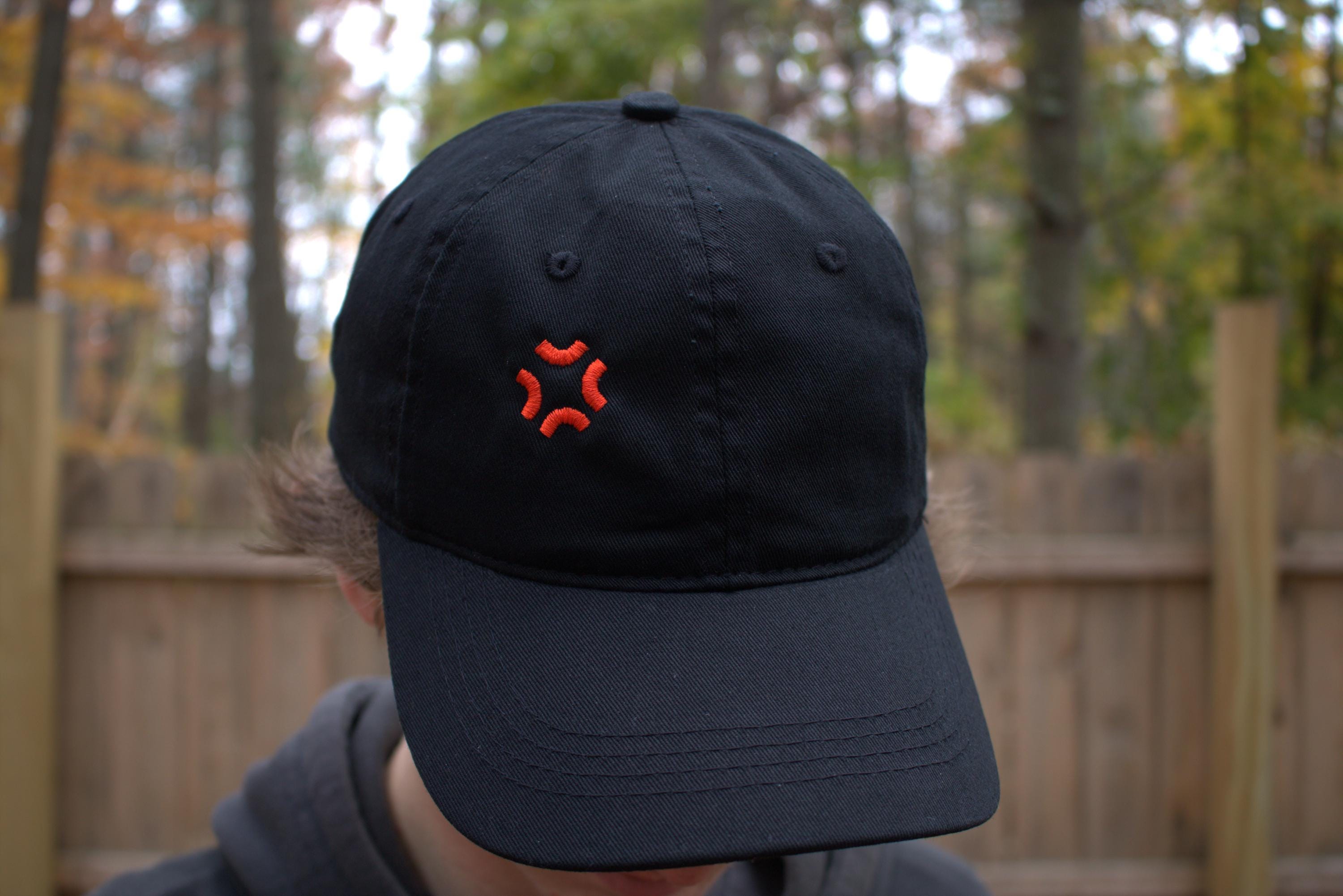 Vein Popping Anime Angry Mark - Anime Embroidered Dad Hat - Etsy