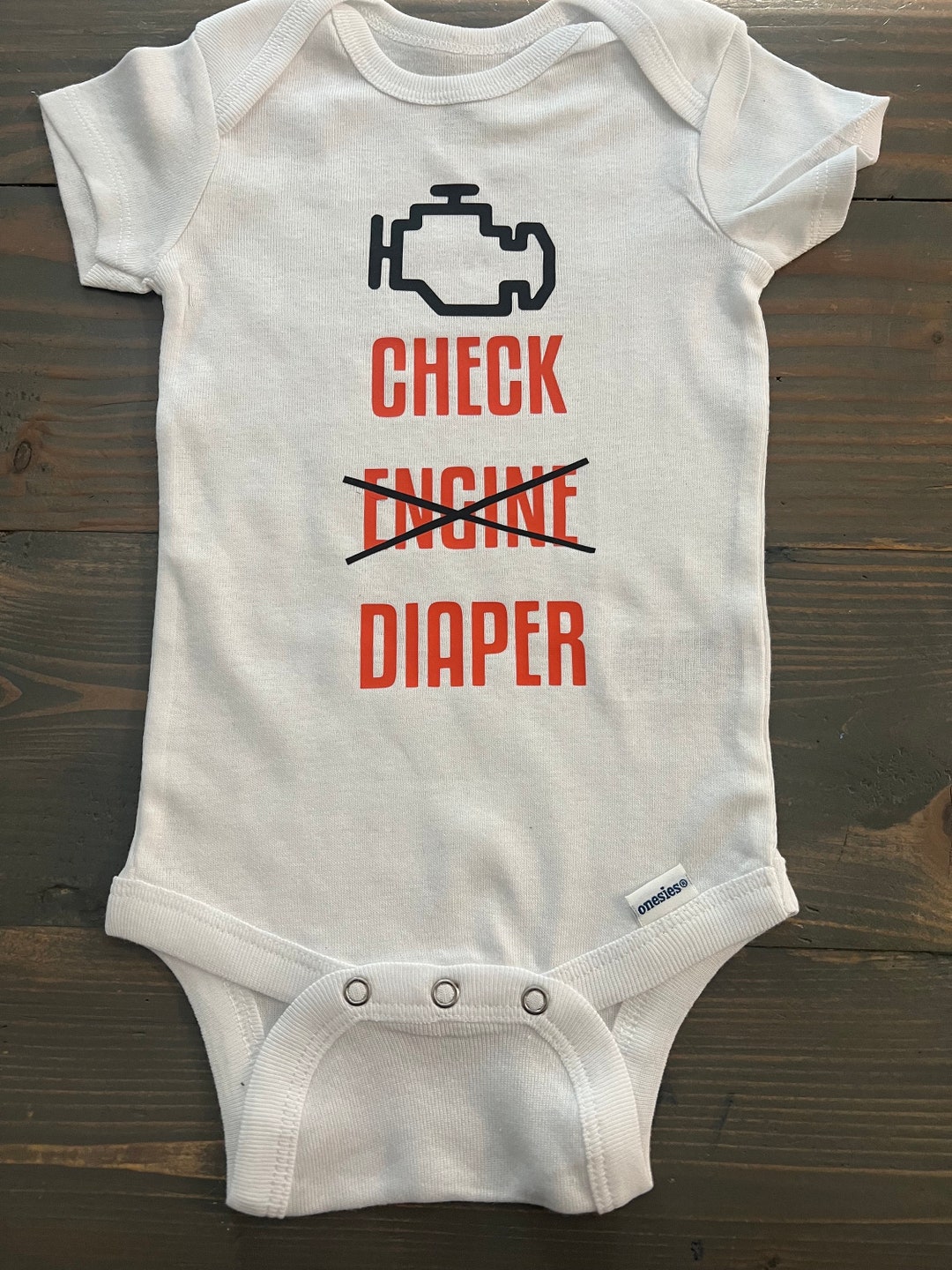 Drag Racing Baby Onesies-check Diaper - Etsy