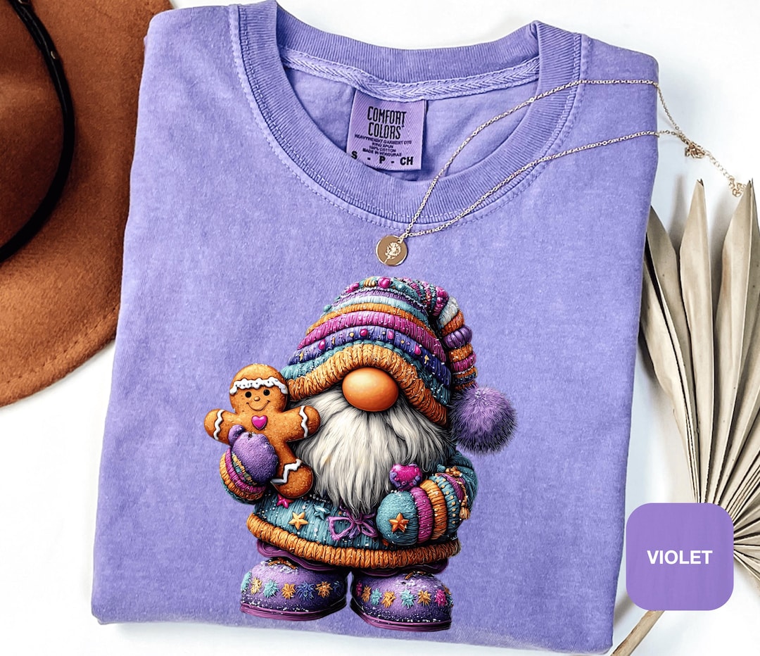 Gingerbread Gnomes Shirt Comfort Colors® Gingerbread Cookie Man ...