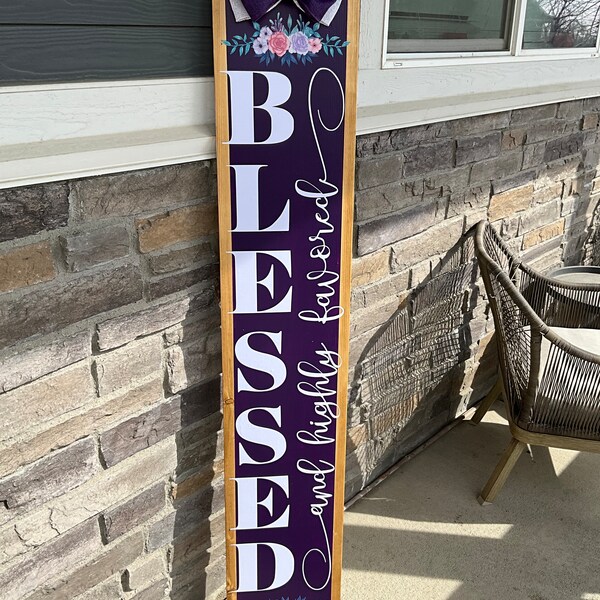 Vertical Wood Signs - Etsy