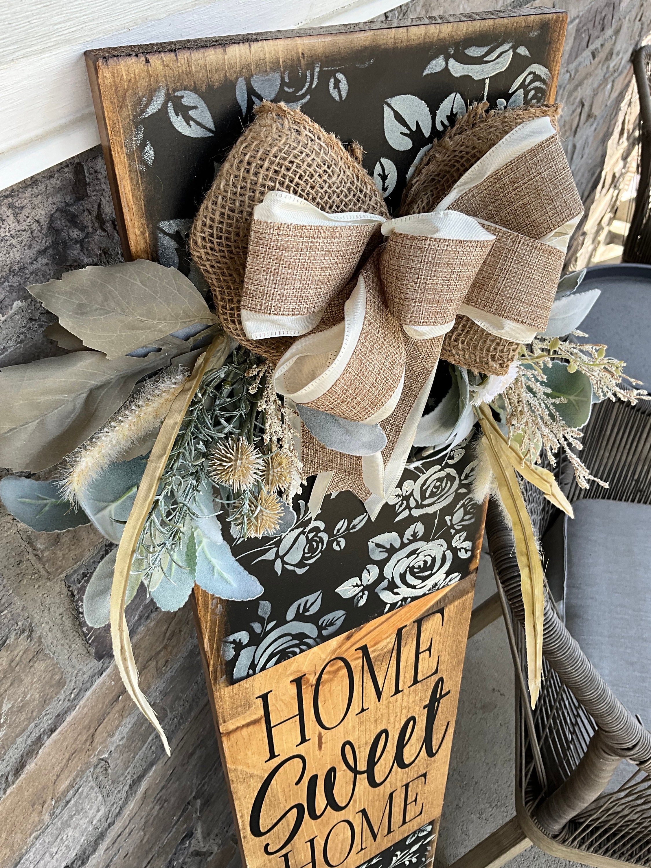 Personalized Name and Addresstall Vertical Porch Sign. All Season ...