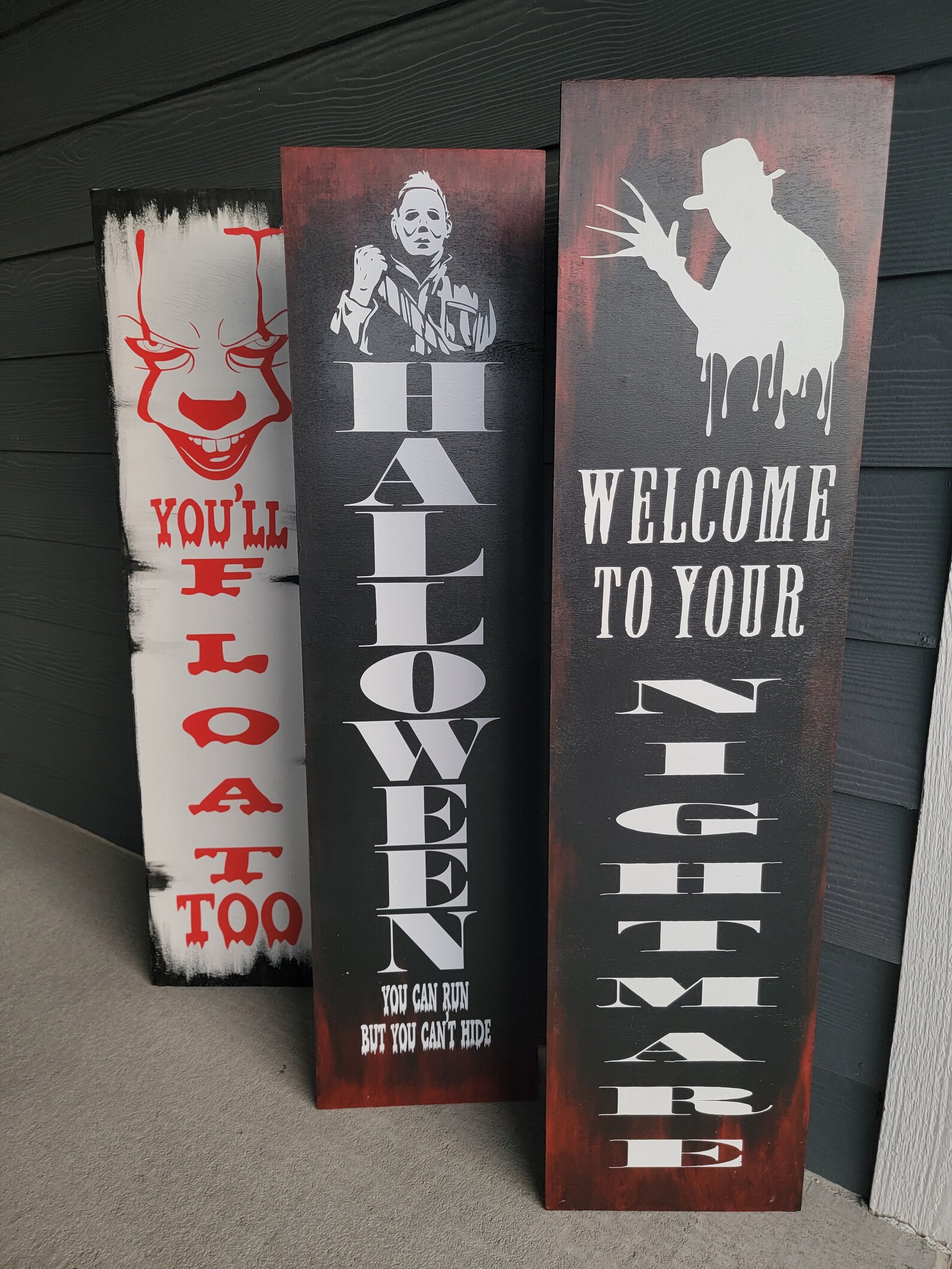 Horror Porch Sign - Etsy