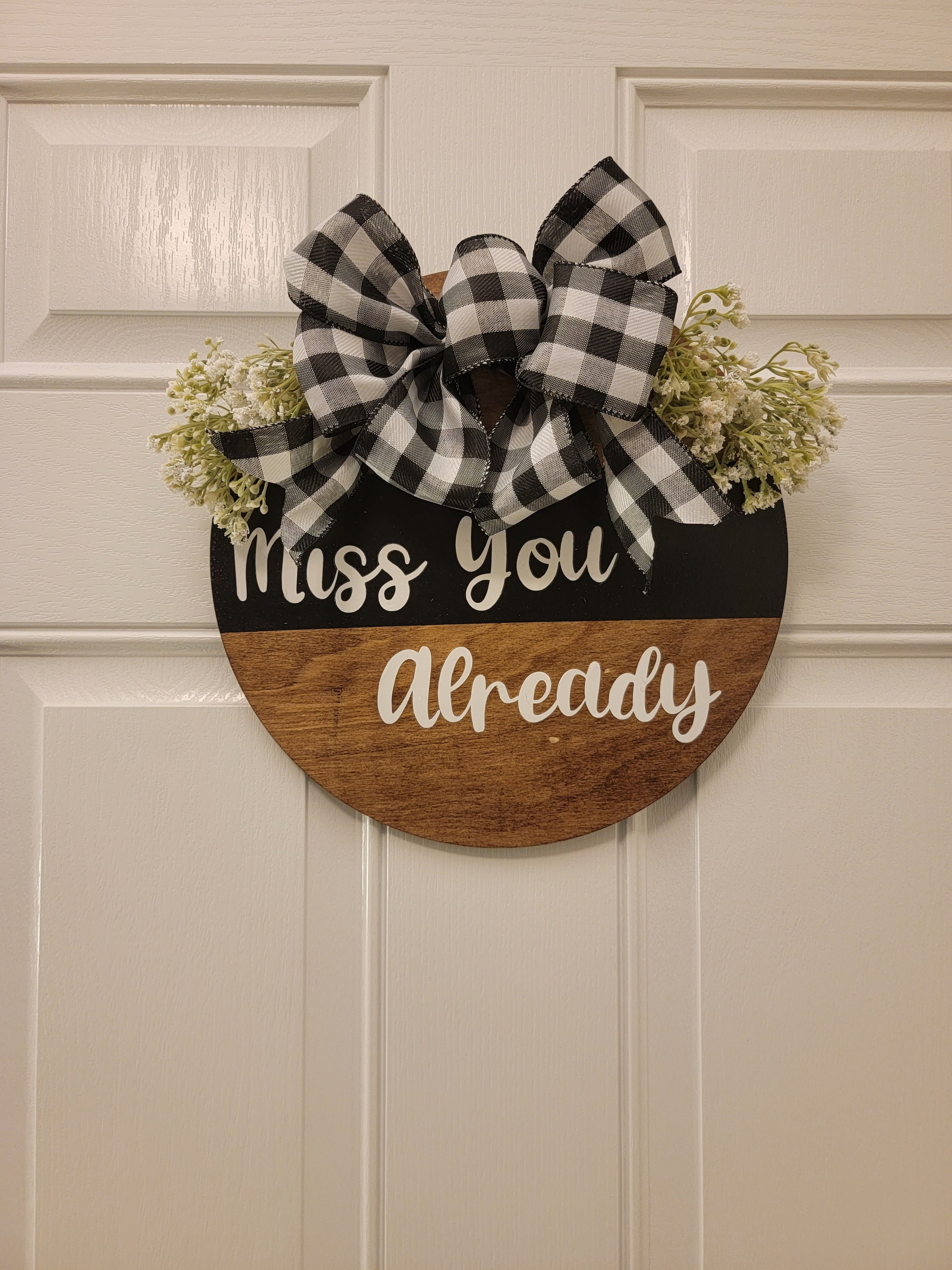 Interior Door Sign, Goodbye Sign, See You Soon Sign, Last Thing Loved ...