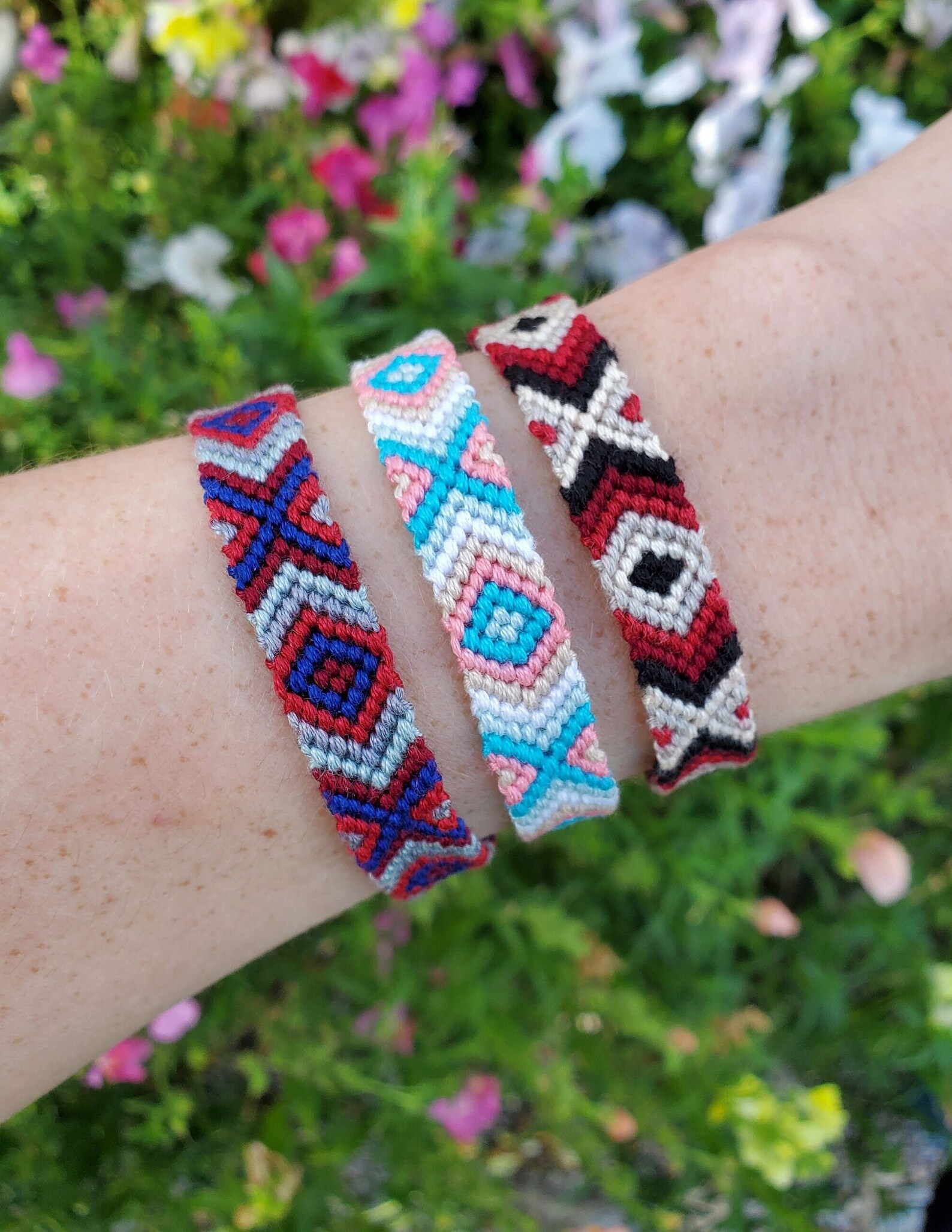 Diamond Friendship Bracelet, VSCO Bracelet, Surfer Vibes, Beach Vibes ...