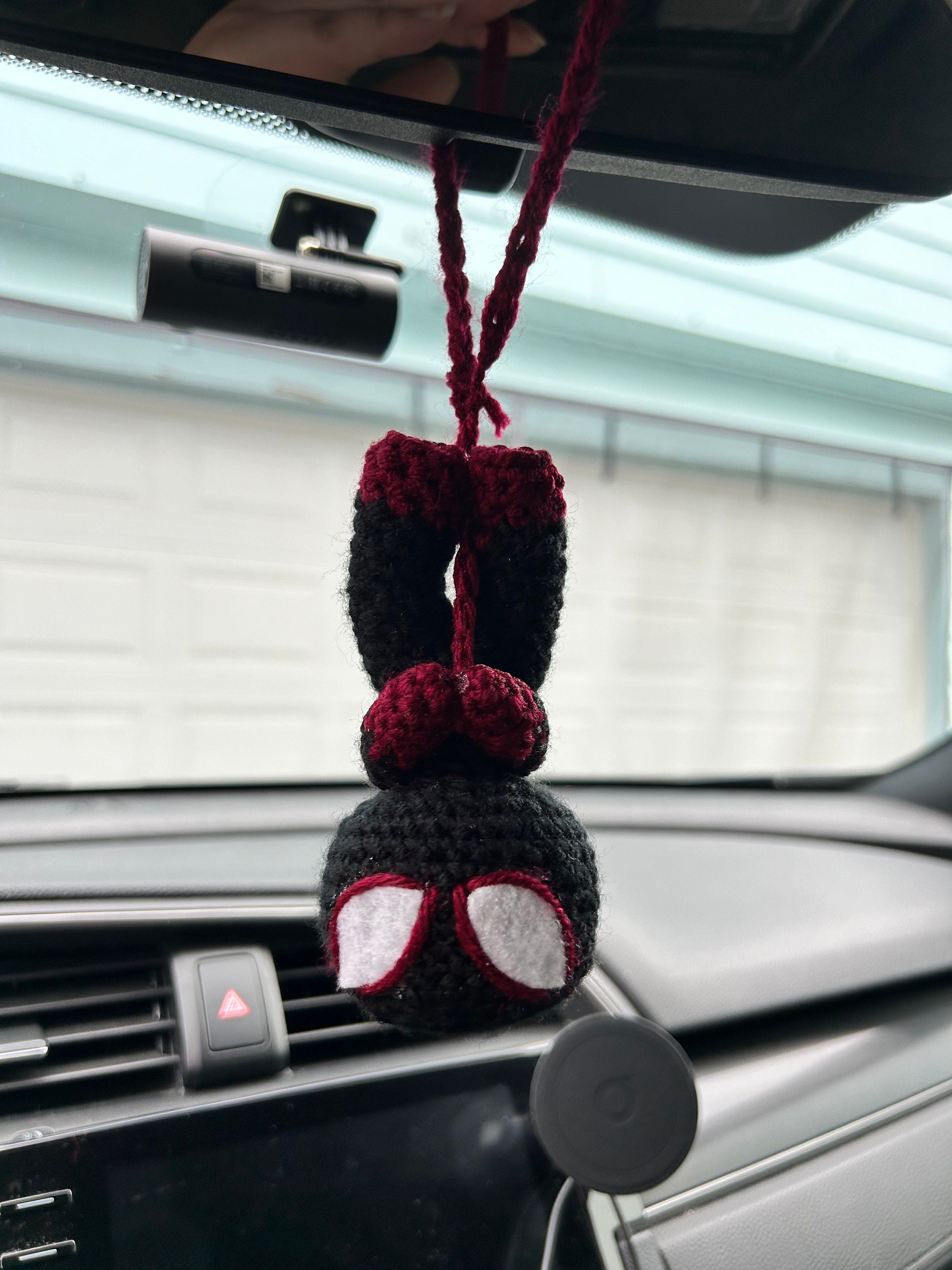 Spider Masked Superhero Crochet Dangler - Etsy