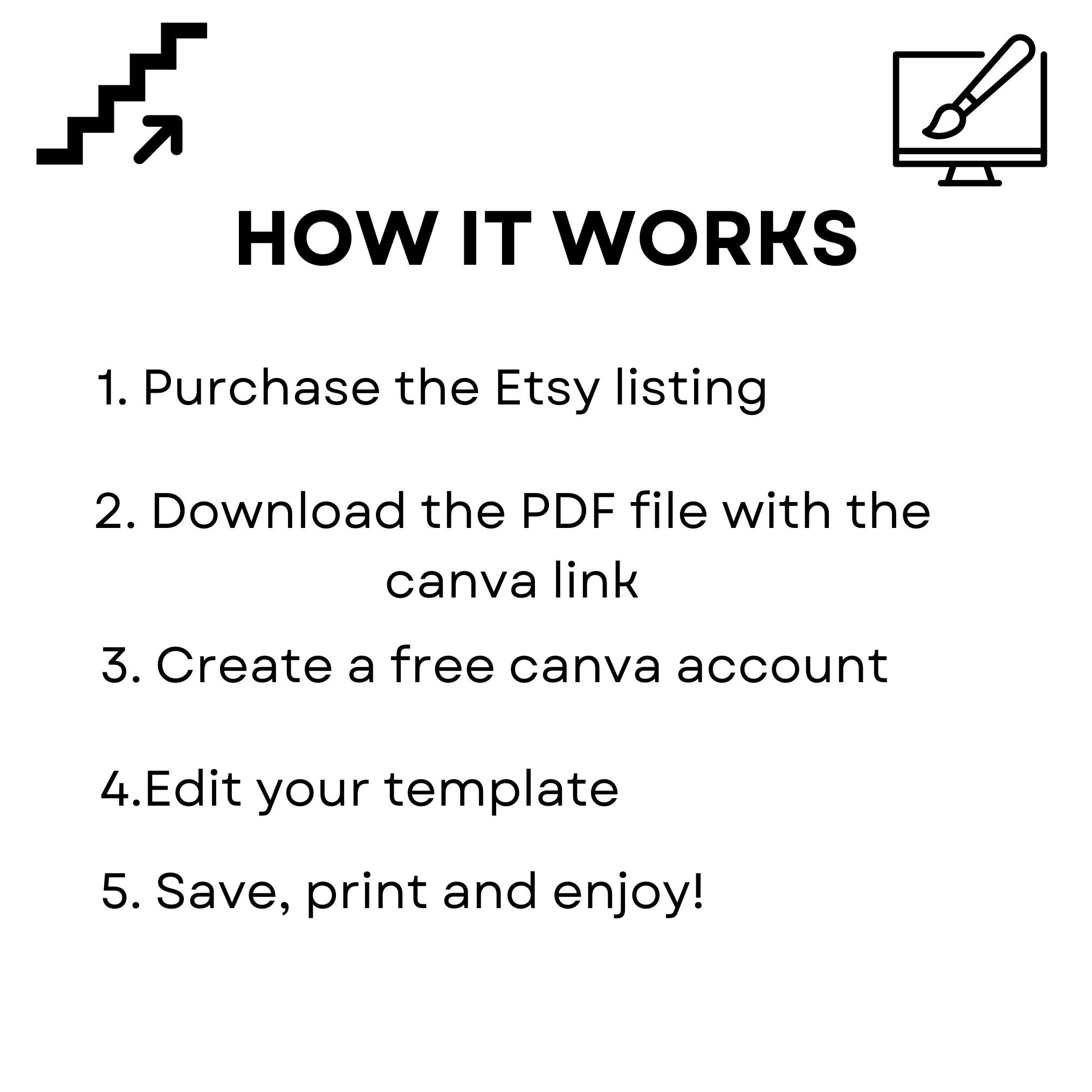 Editable Scan Business Canva Template I QR Code Sign I Sign - Etsy