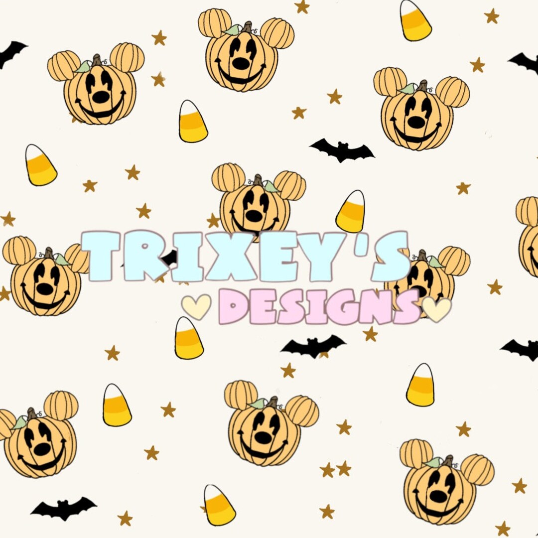 Spooky Mouse Seamless Pattern - Etsy