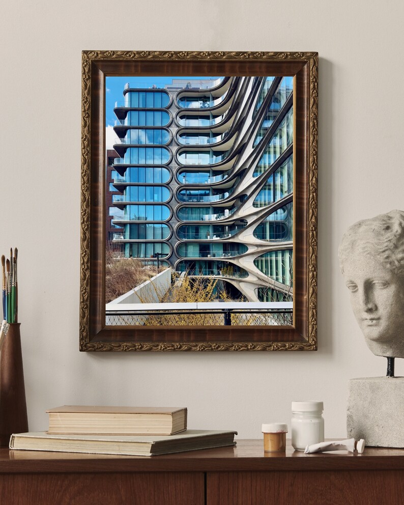 Print Poster Zaha Hadid Building in NYC Wall Hanging Photo for Printing ...