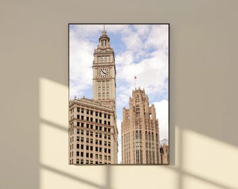 The Illinois Mile High Tower Frank Lloyd Wright Skyscraper Photo Poster ...