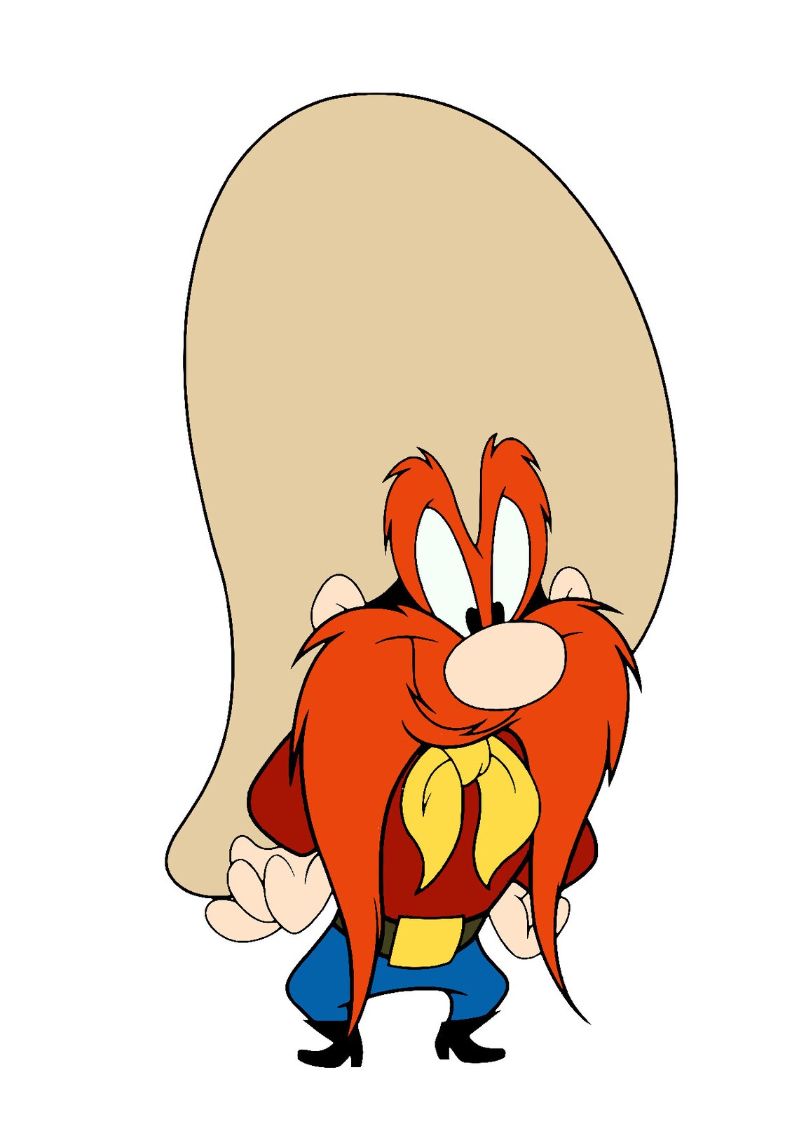 Cartoon Looney Toons Yosemite Sam Cake Design Vector Images Png for ...