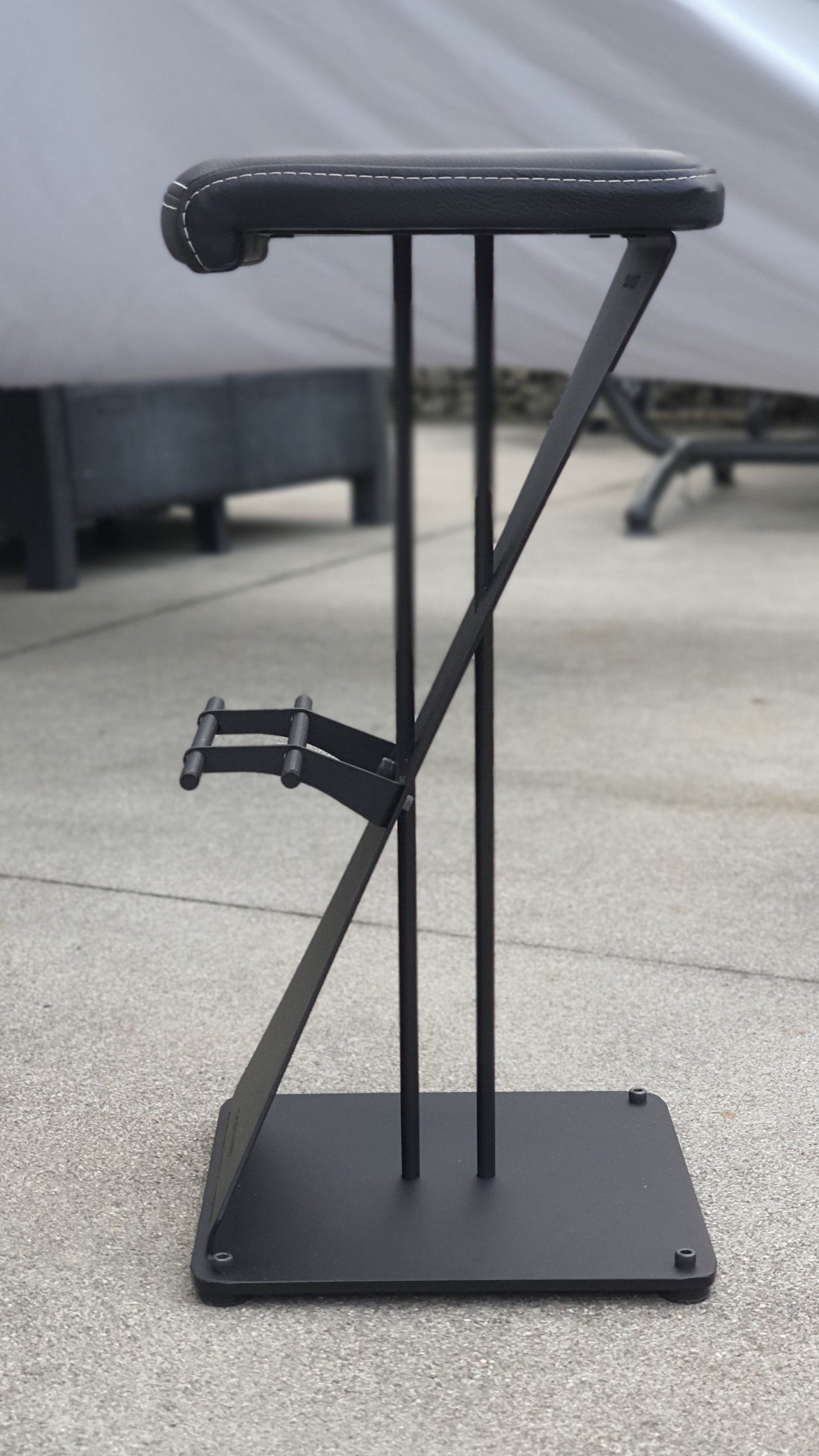 Bar Stool dollar One Leather Seat - Etsy