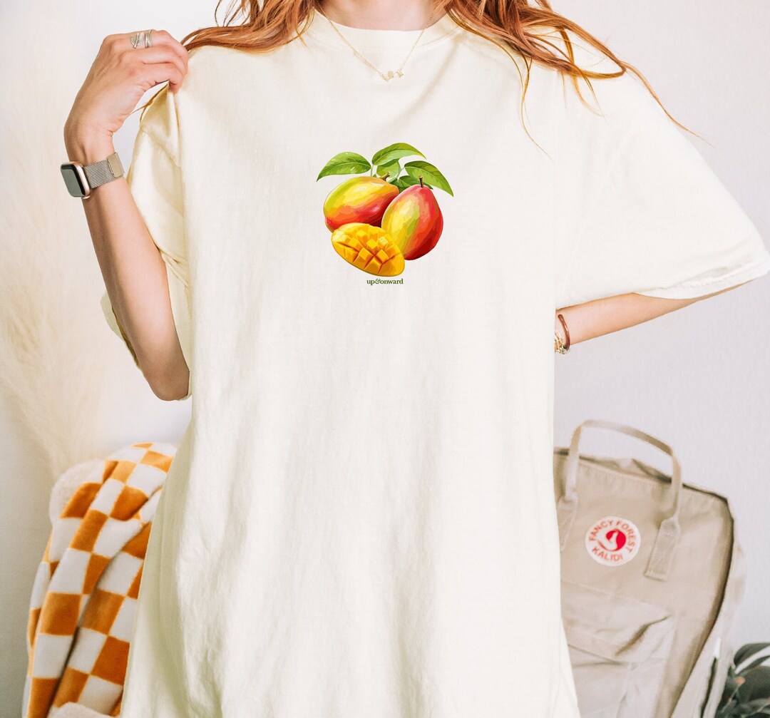 Mango T-shirt Mango Tee, Mango Gift, Fruit Shirt, Food Shirt, Foodie ...