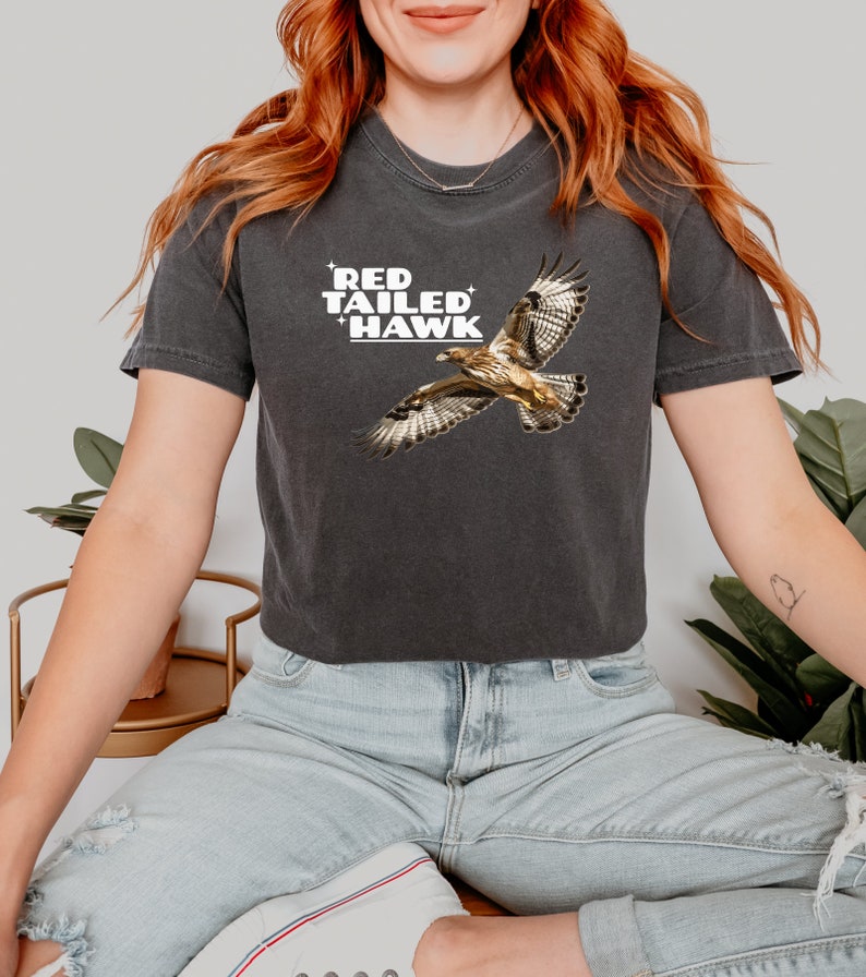 Red Tailed Hawk Shirt ~ Bird Shirt, Bird Lover, Animal Lover, , Animal ...