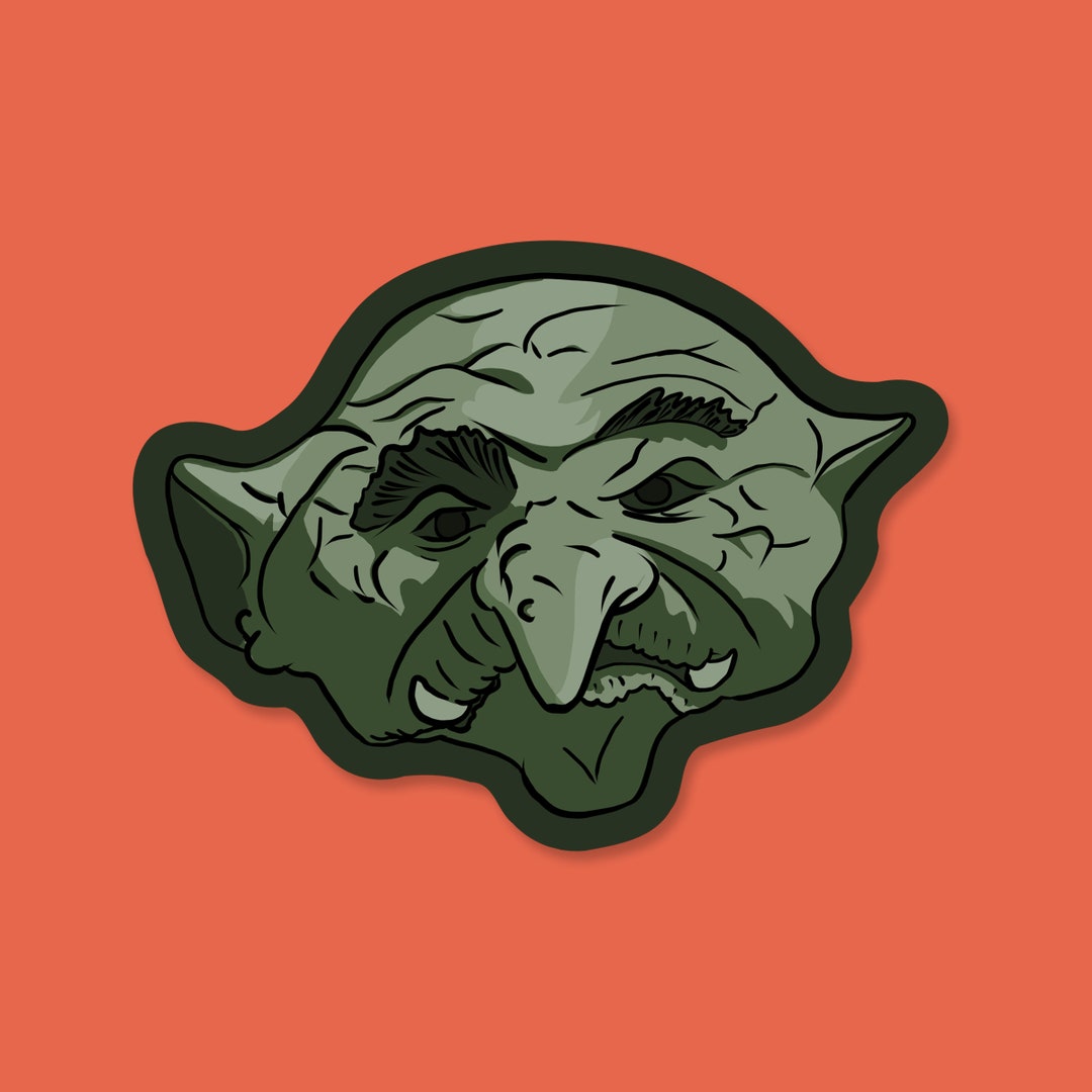Wichita Troll Sticker, Water Resistant Decal for Laptops, Water Bottles ...