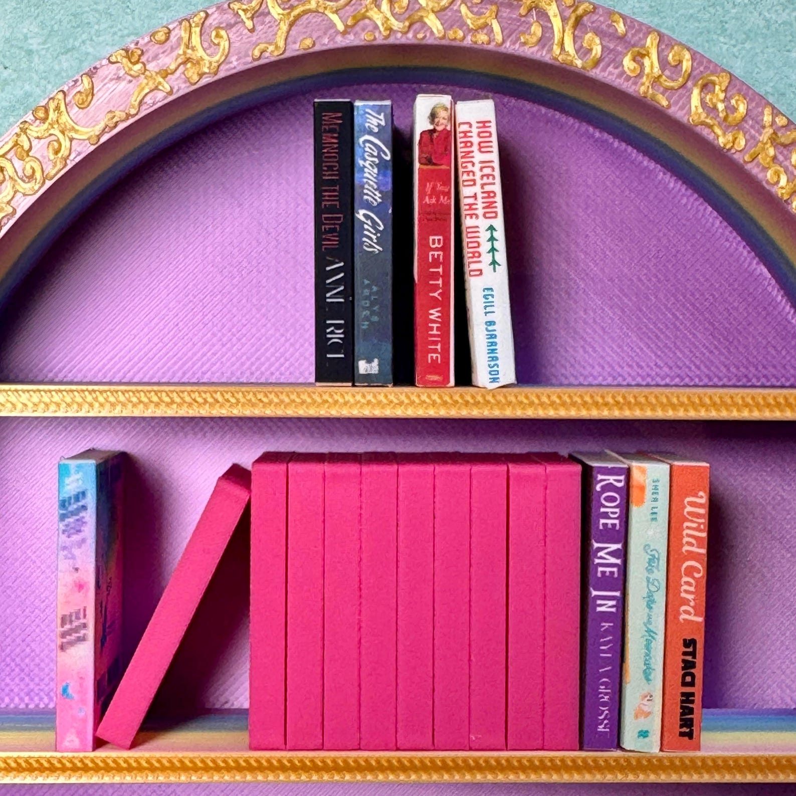 1:12 Scale PINK DIY Mini Book Blanks - Etsy