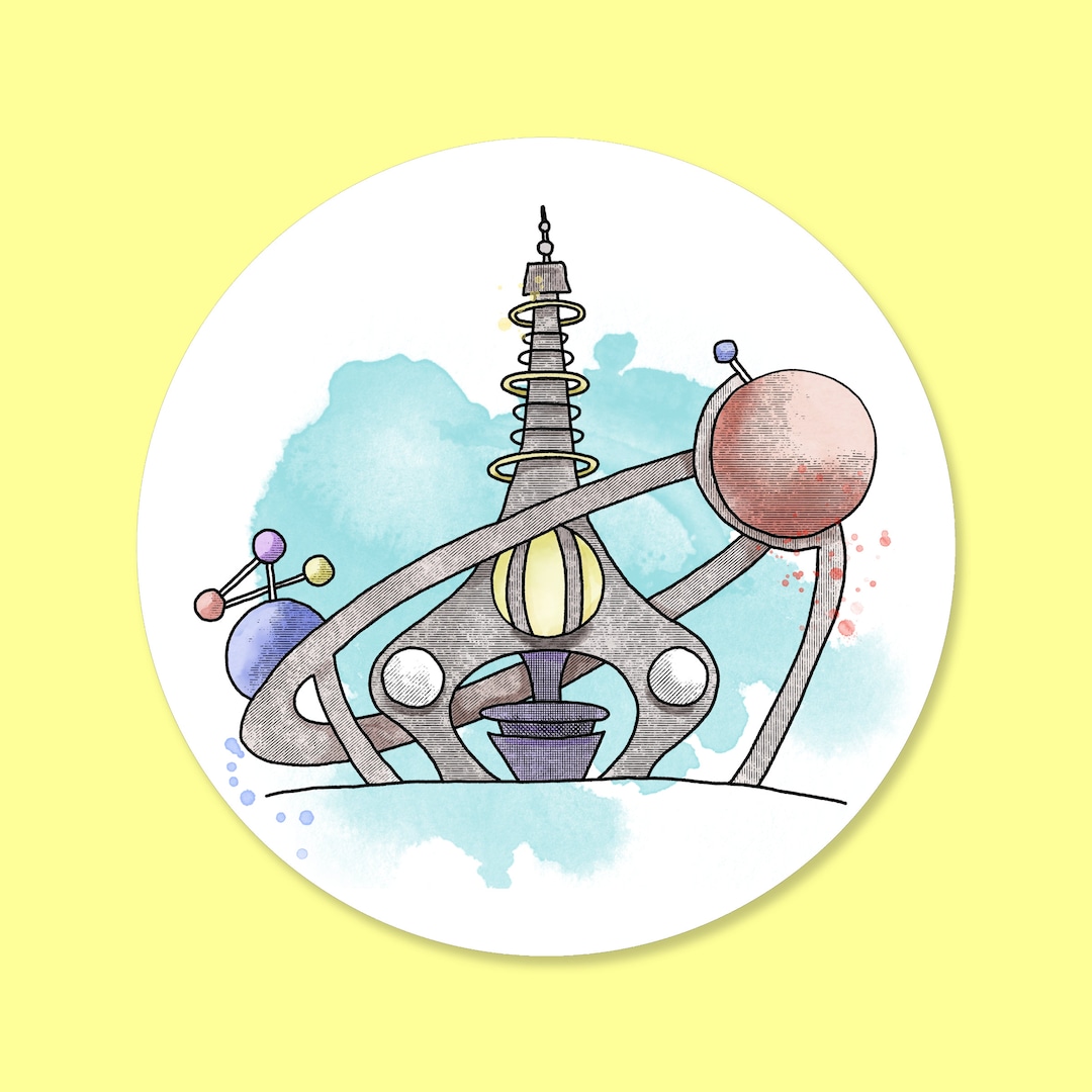 Astro Sticker, Laptop Sticker, Water Resistant Decal - Etsy