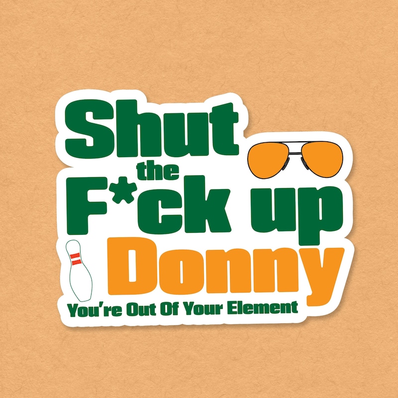 Shut up Sticker - Etsy
