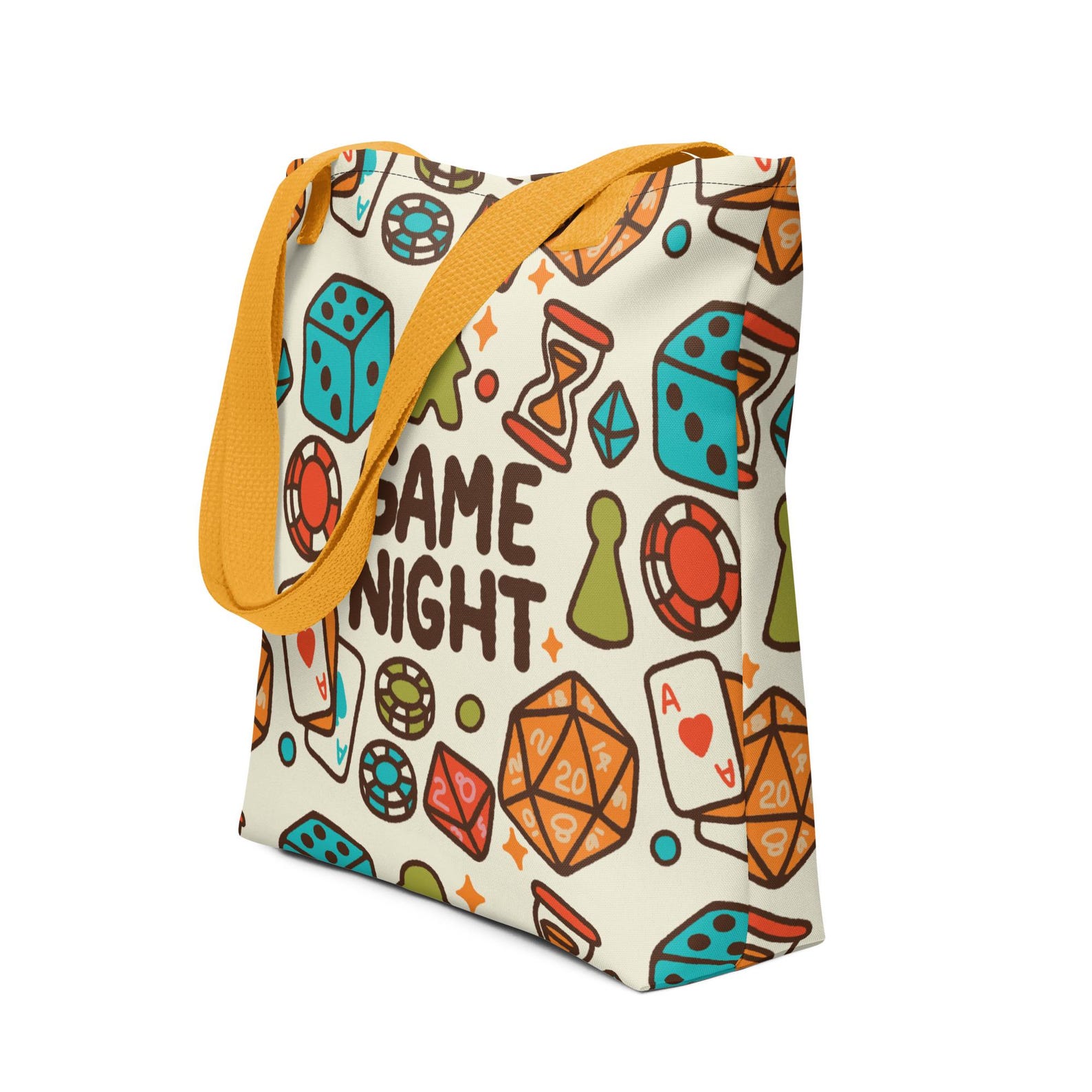 Game Night Tote Bag: Board Game Lover Gift - Etsy
