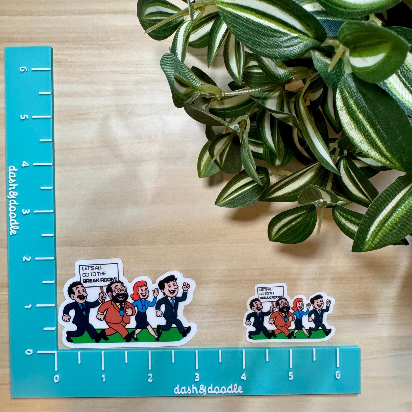 Severance Sticker, Let's All Go to the Break Room, Laptop Decal - Etsy