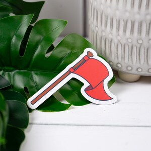Red Flag Sticker, Water Resistant Decal for Laptops, Water Bottles, and ...