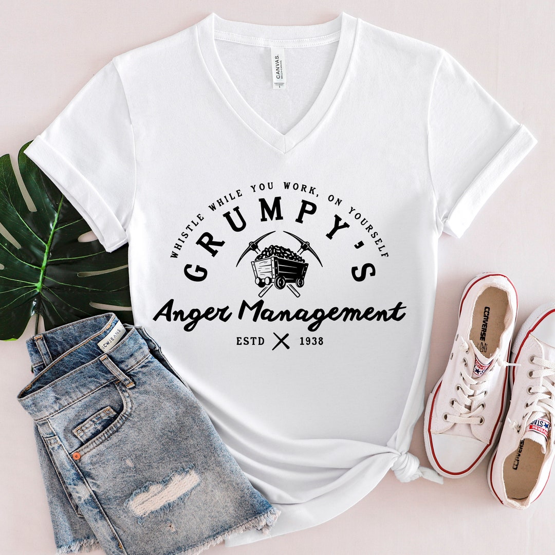 Grumpy Shirt Seven Dwarfs Shirt 7 Dwarfs Sweatshirt Snow - Etsy