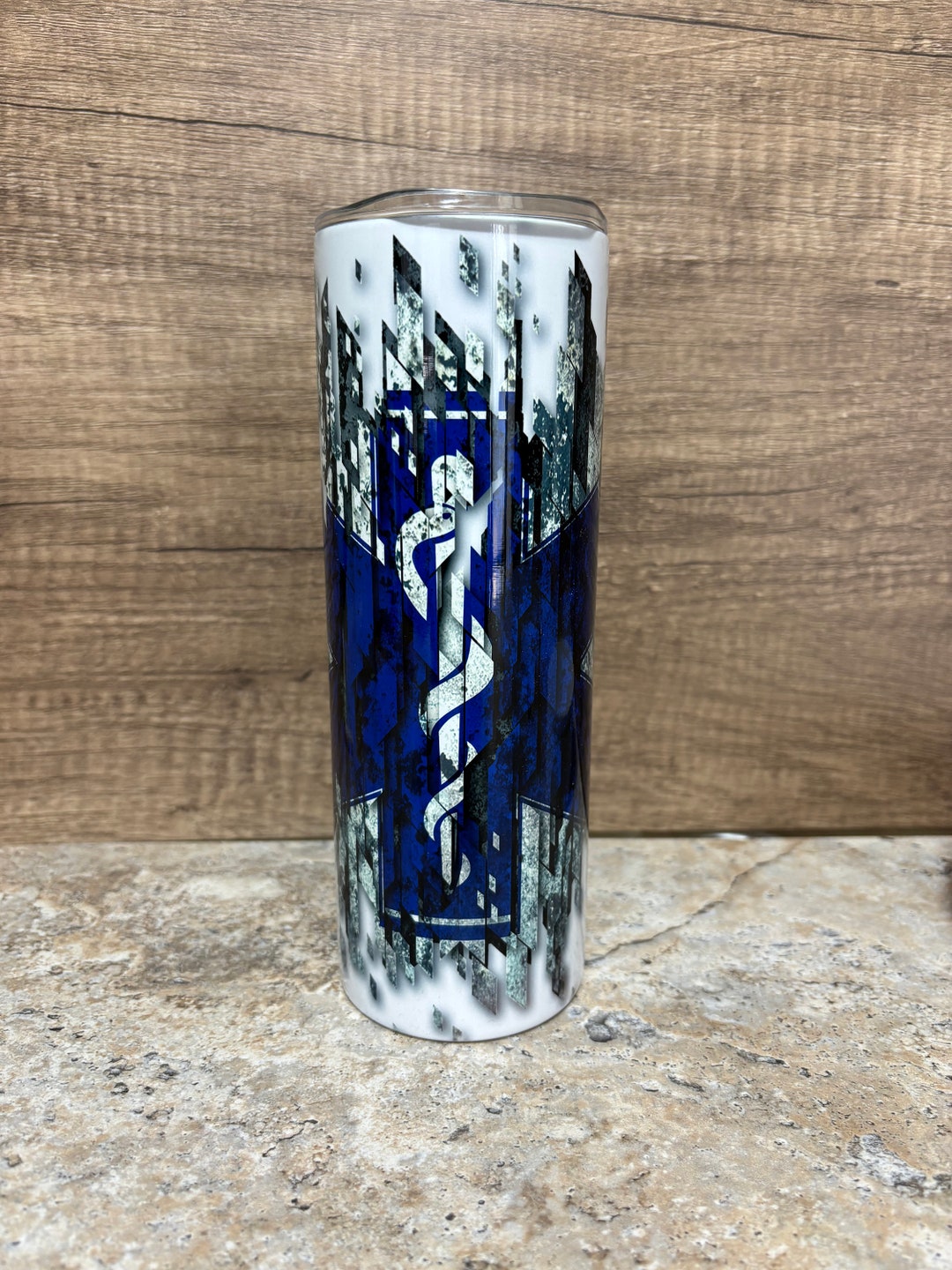 Star of Life Tumbler, EMT Cup, First Responder Drinkware, Paramedic ...