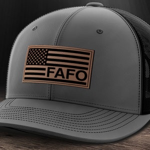 F Around and Find Out, FAFO Hat, FAFO Flag Hat, Flag Patch Hat, USA ...