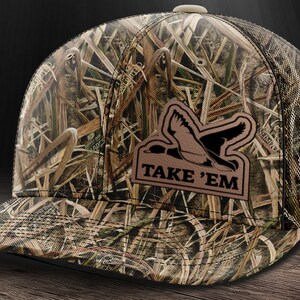 Take 'em Duck Hat Duck Hunting Hat Duck Hat Waterfowl - Etsy