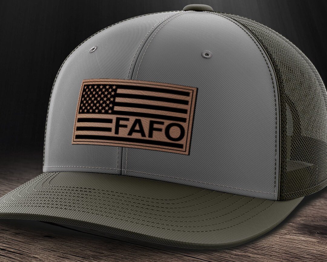 F Around and Find Out, FAFO Hat, FAFO Flag Hat, Flag Patch Hat, USA Patch Hat, American Flag ...