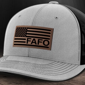 F Around and Find Out, FAFO Hat, FAFO Flag Hat, Flag Patch Hat, USA ...