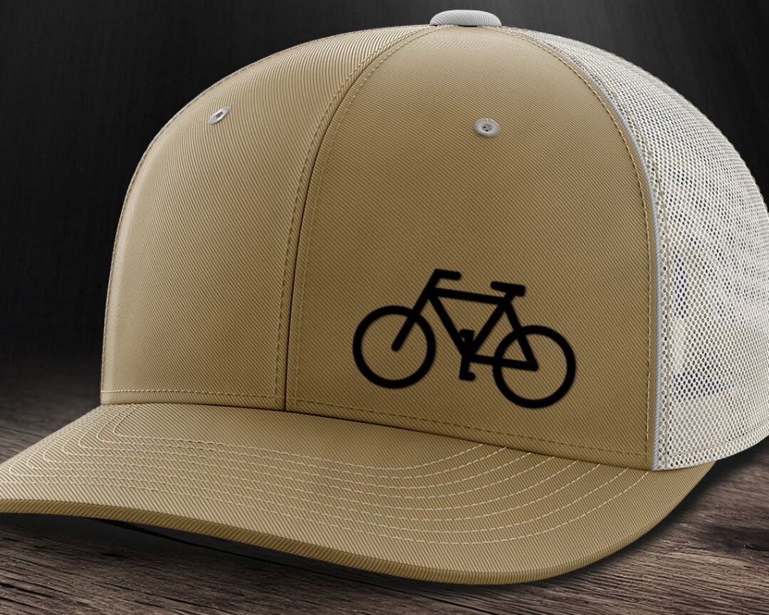 Bike Hat, Mountain Biking Hat, Bike Hat, Laser Cut Leather Patch ...