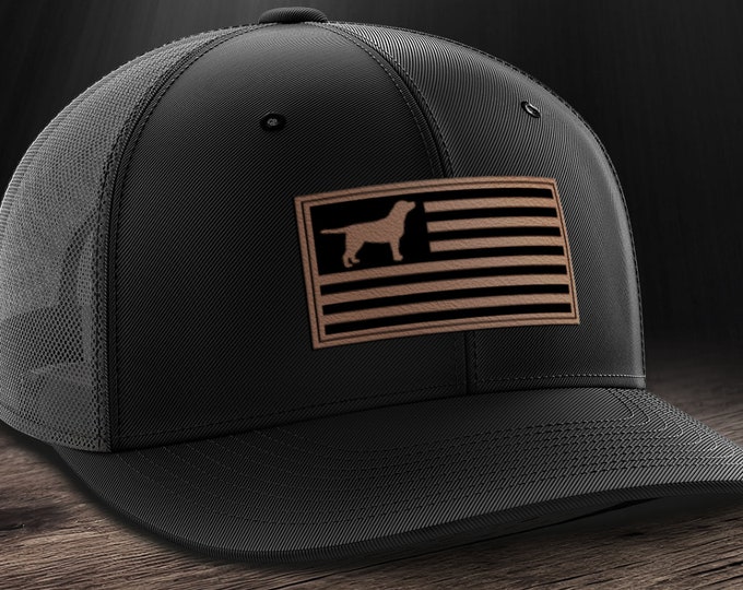 Black Labrador Retriever Dog Hat Embroidered Men Women Mom Dad Cap ...