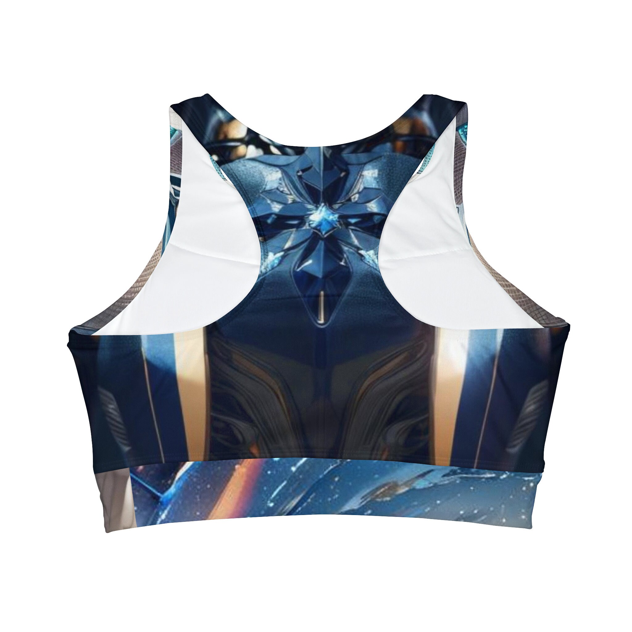High Neck Armored Bikini Top - Etsy