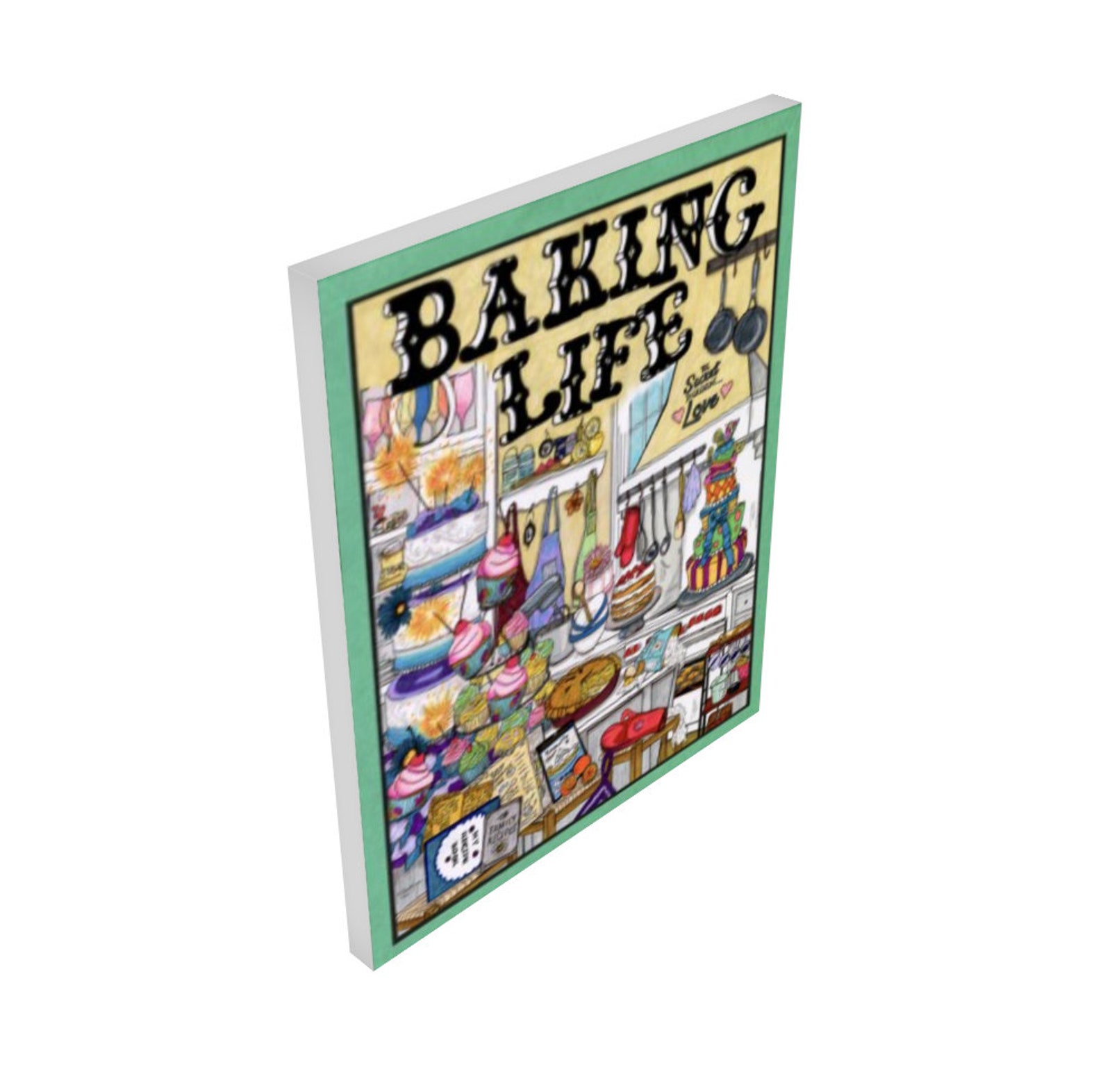 Baking Life Custom Print - Etsy