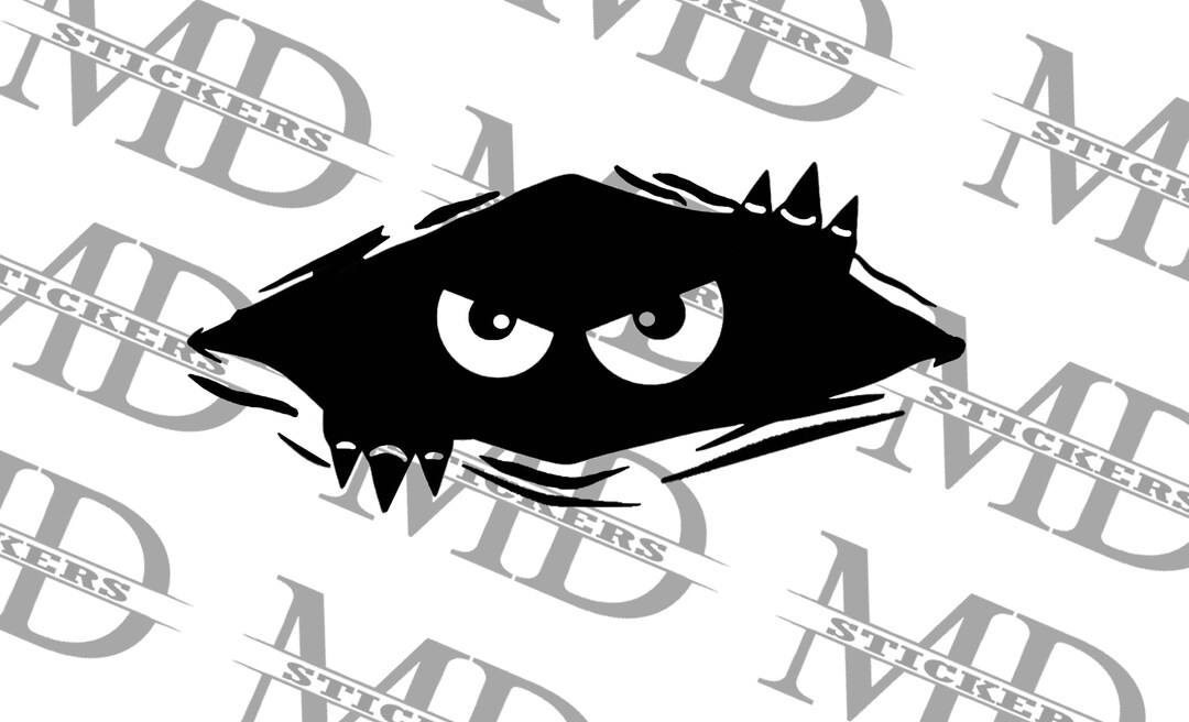 Peep Monster Vinyl Decal Sticker Gamer Car Truck Window Laptop ...