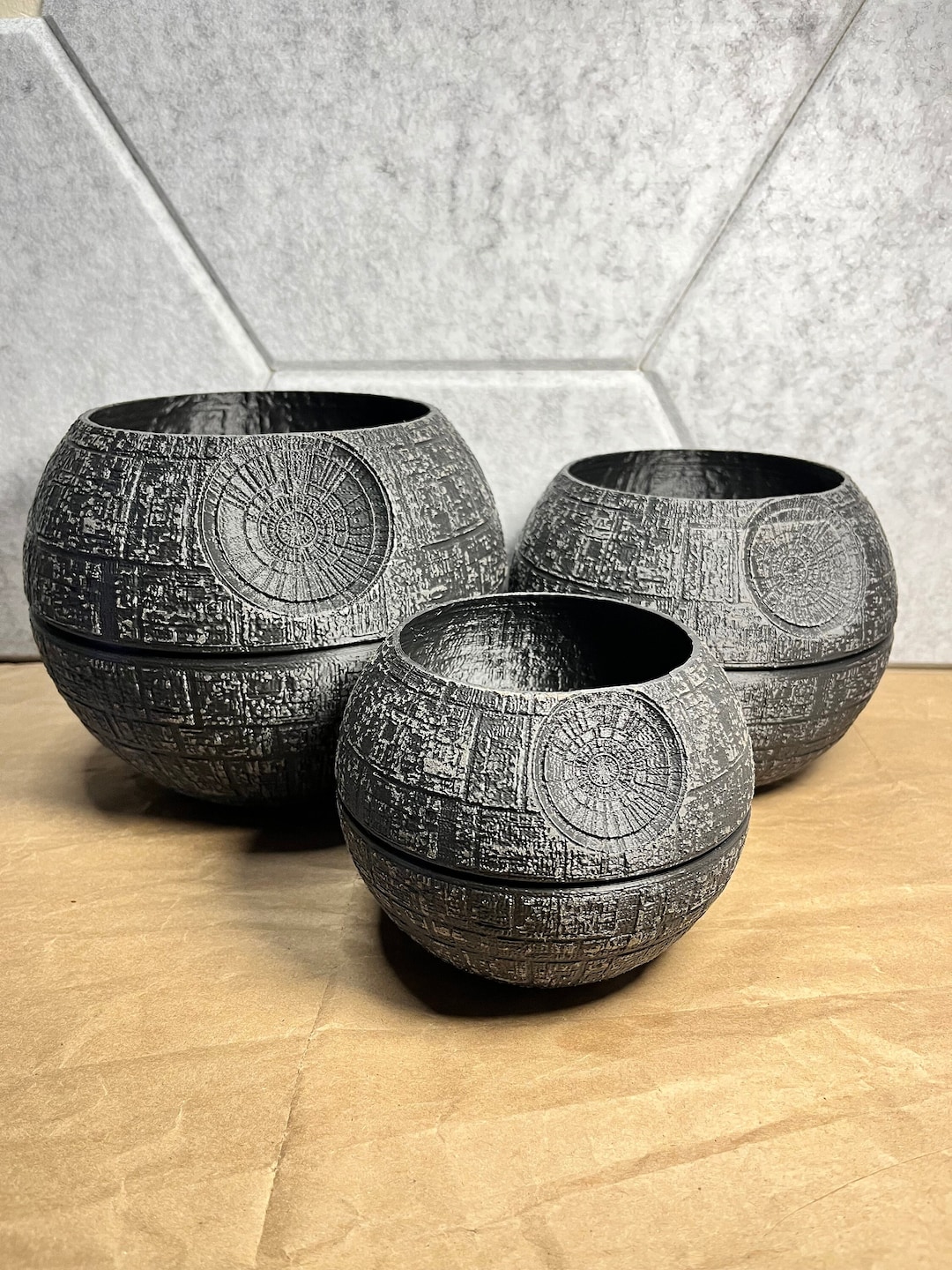 Star Wars - Death Star Planter / Desk Accessory / Home Decor / Gift for ...